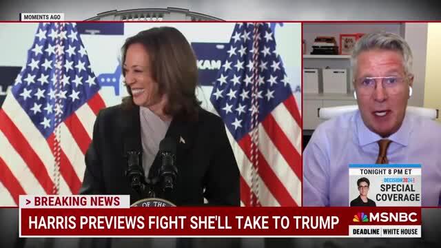 Deutsch: I’m Falling in Love with Kamala Harris — ‘There Was a Twinkle ...