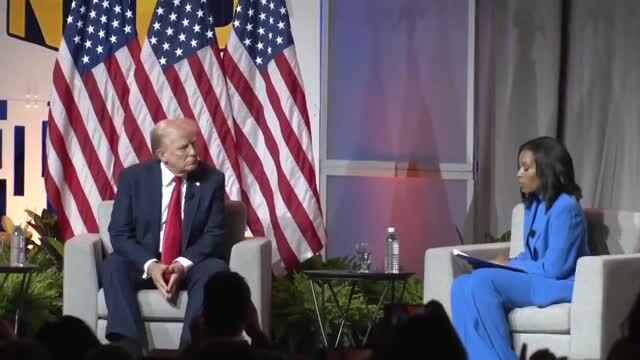 Trump Goes Off on ABC’s Scott at NABJ Interview After Getting Hostile ...