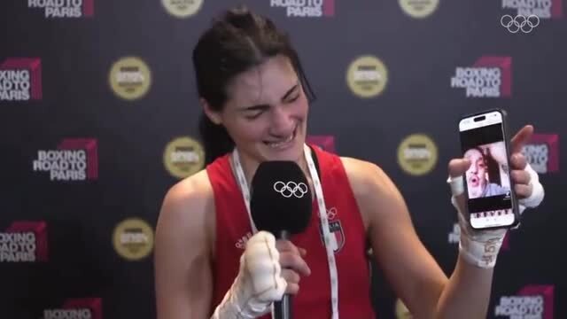 Italian Boxer Angela Carini Emotionally Discusses Winning for Her Late ...