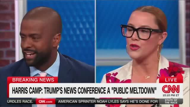 CNN Panel Erupts into Fiery Debate over Kamala Harris Avoiding ...