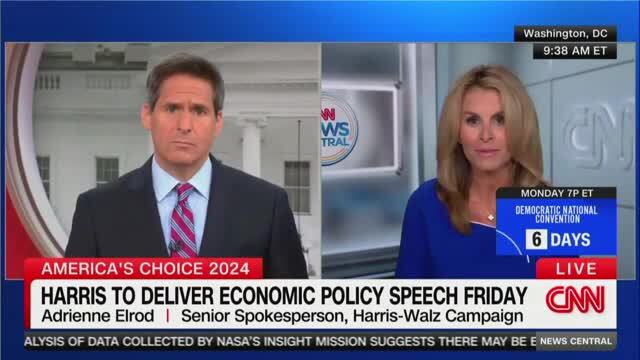 CNN’s Berman Grills Harris Campaign Spox Over Media Boxout: ‘She Has ...