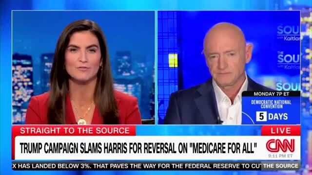 Mark Kelly on Doug Ducey Backing Trump, Kari Lake Despite Being ...