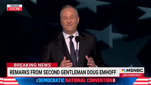 Doug Emhoff on Harris’ Laugh: ‘You Know that Laugh, I Love that Laugh ...