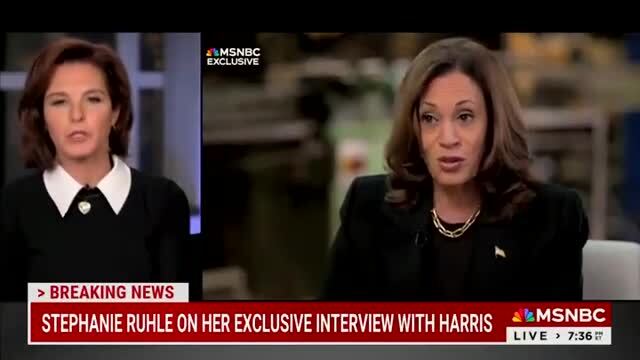 MSNBC’s Ruhle on Harris Not Giving Clear Answers on Economic Policies ...
